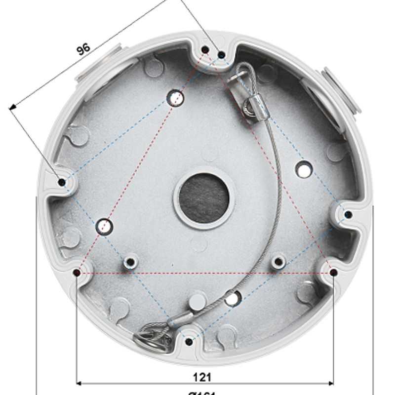 DAHUA DH-PFA138 Dahua Pfa138 Caja De Conexiones Compatible Con Series