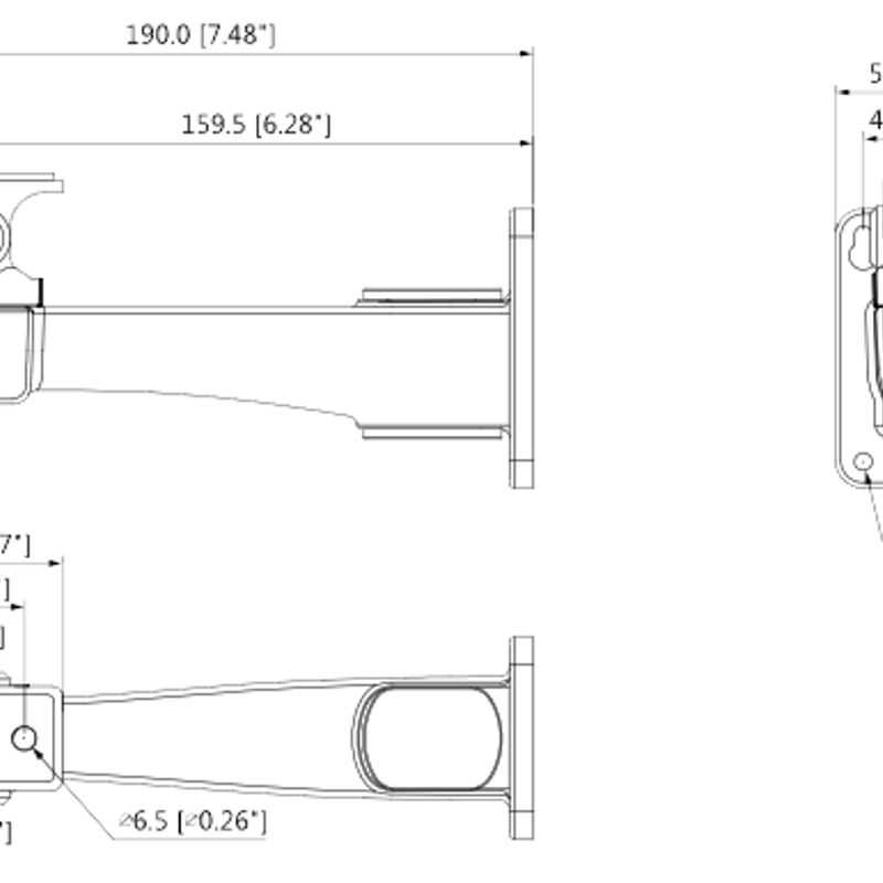 Dahua Pfb121w Montaje De Pared Para Camaras Hfw11 Hfw42 Y Hf3 ...