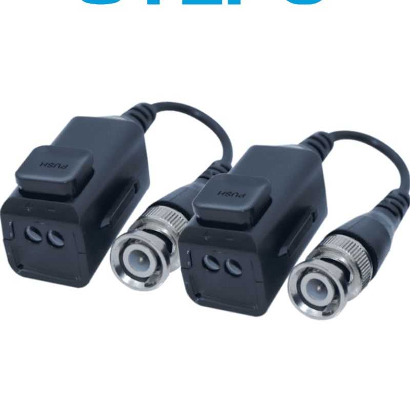 UTEPO UTP101P-HD6 Utepo Utp101phd6 Par De Transceptores Pasivos 4k vid