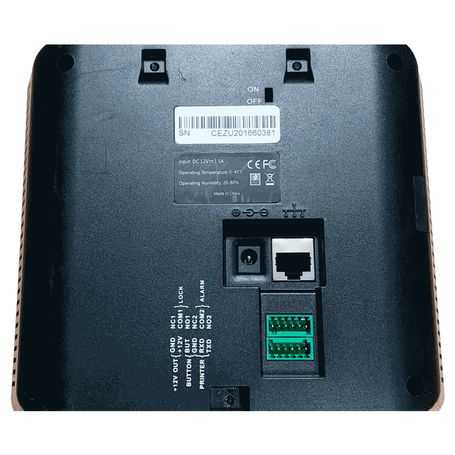 ZKTECO MB360 / ID / ADMS Zkteco Mb360id Control De Acceso Y Asistencia