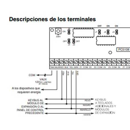 DSC PC5108 Dsc Pc5108 Módulo Expansor De 8 Zonas Cableadas Compatible