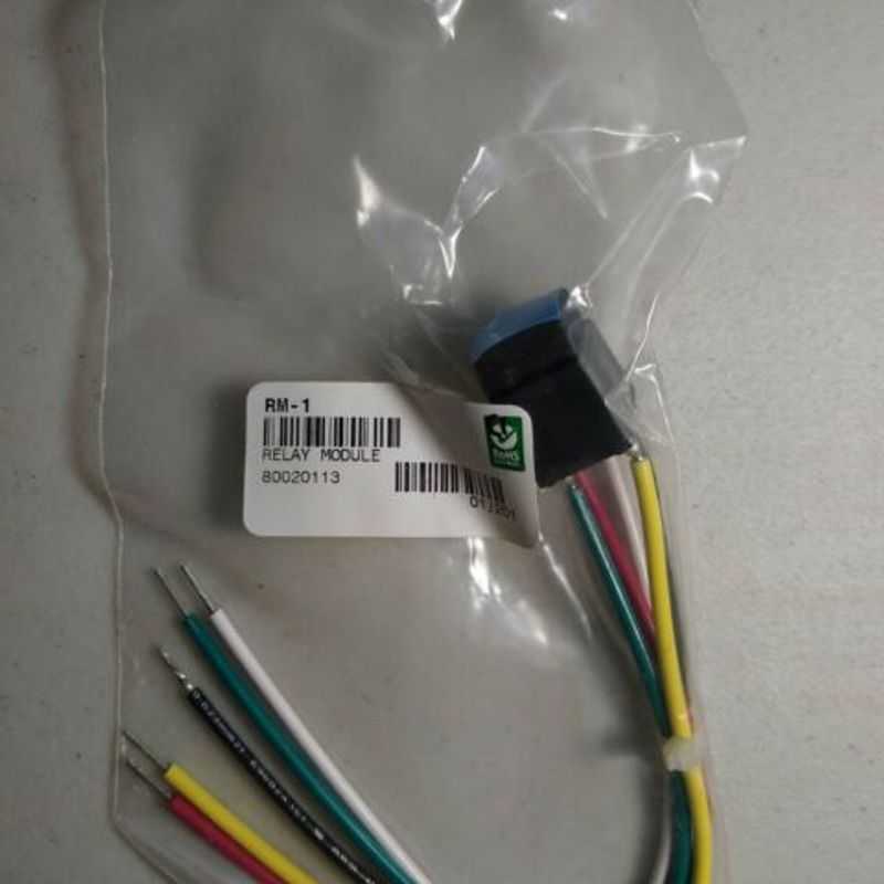 DSC RM-1 Dsc Rm1 Módulo Relevador Único Con Cables De Alambre Voltaje