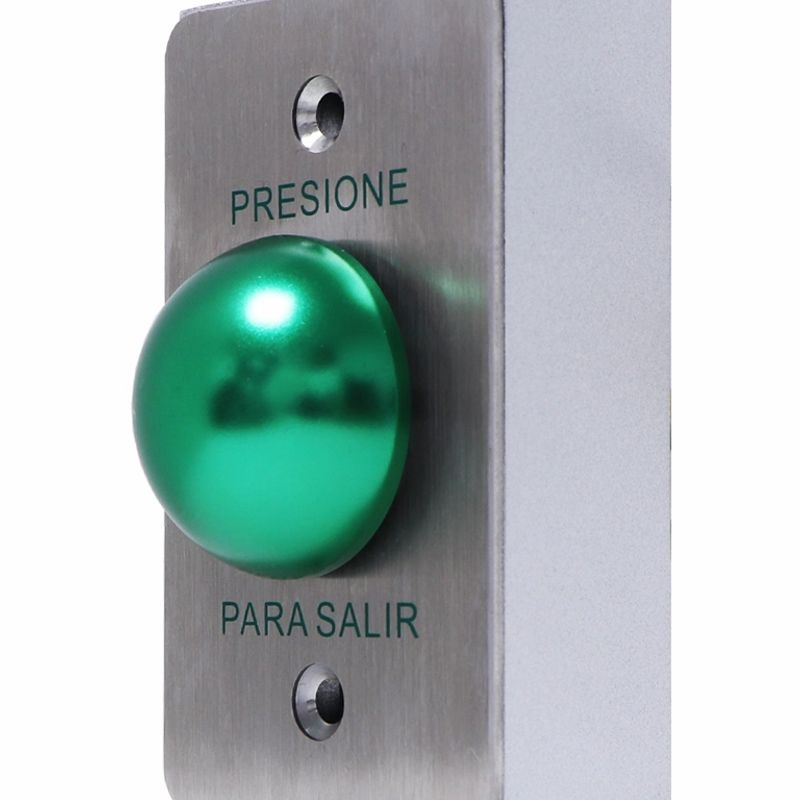 Yli Pbk818a800am Paquete Con Botón De Salida Tipo Hongo Y Caja De Montaje Metálicos Para ...