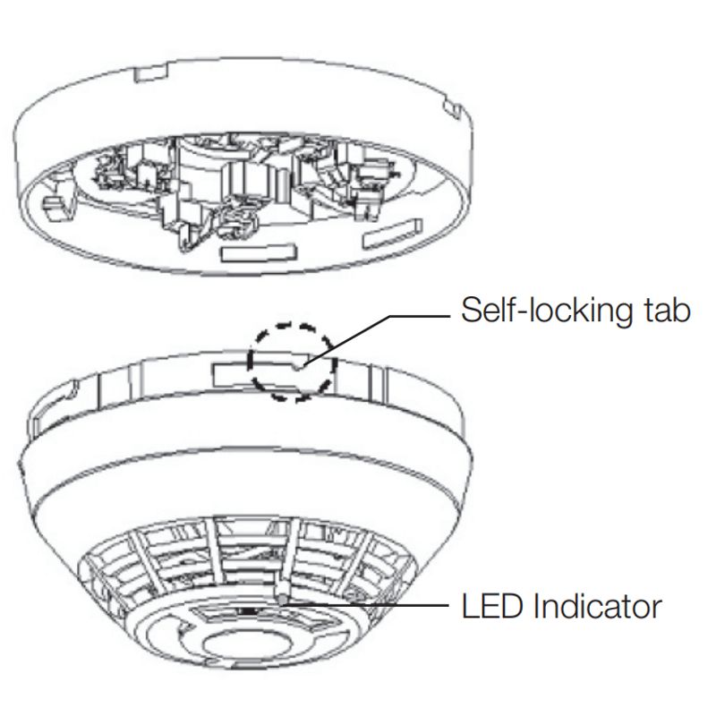KIDDE KIR-OSD Kidde Fkirosd Detector De Humo Optico Inteligente Direcc