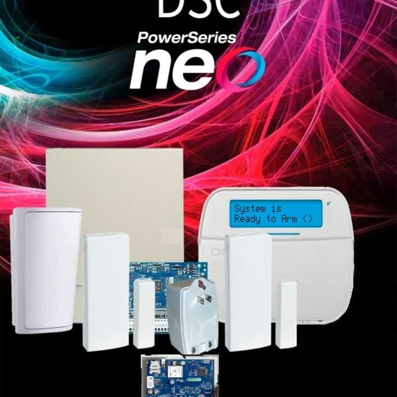 DSC NEO-RF-LCD-IP-SB Dsc Neorflcdipsb Paquete Neo 32 Zonas Inalámbrica