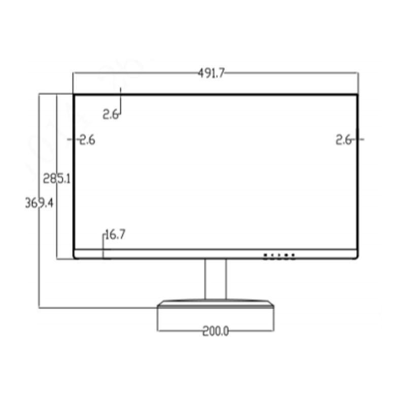DAHUA DHI-LM22-H200 Dahua Dhilm22h200 Monitor De 22 Pulgadas Ultra Del