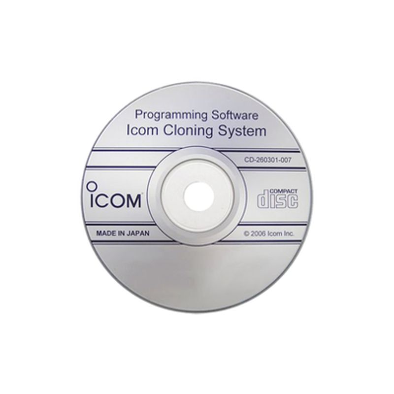ICOM CS-F3001 Software De Programación Para Radios Icf30034003