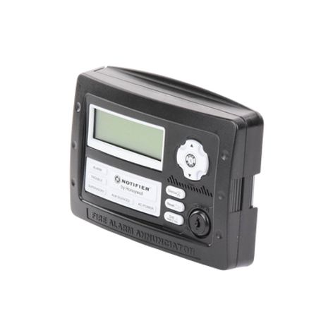 NOTIFIER N-ANN-80 Anunciador Serial Lcd De 80 Caracteres Para Paneles