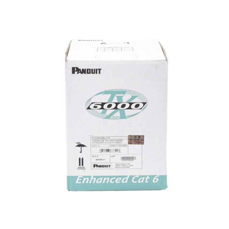 PANDUIT PUC6004BU-FE Bobina De Cable Utp 305 M De Cobre Tx6000™ Pannet