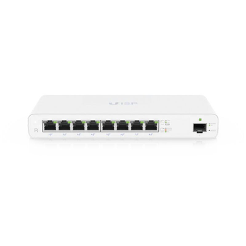 Ubiquiti UISP-R Uisp Router Gigabit Poe Pasivo Con 8 Puertos Para Impl