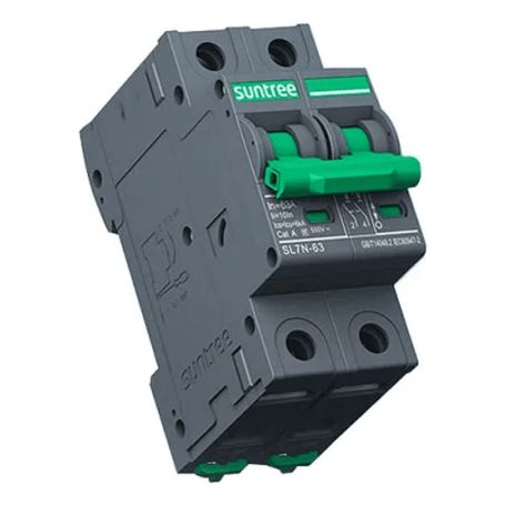 SUNTREE SL7N63C25/2P Protección Térmica Interruptor 2p 25 A Corriente