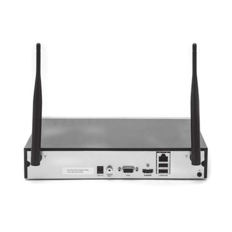 HIKVISION DS-7104NI-K1/W/M(C) Nvr 4 Megapixel 4 Canales Ip 1 Bahia D