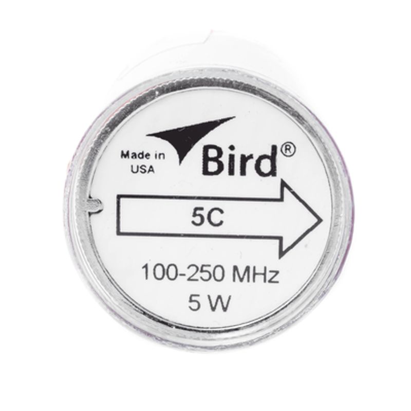 BIRD TECHNOLOGIES 5C Elemento De 5 Watt En Linea 78 Para Wattmetro Bir