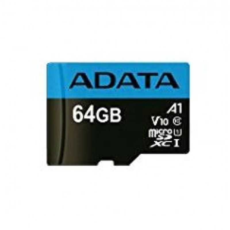 ADATA PREMIER A1 V10 Micro SD ADATA AUSDX64GUICL10A1RA1 64 GB 100 MB ADATA PREMIER A1 V10 Micro SD ADATA AUSDX64GUICL10A1RA1 64 GB 100 MB