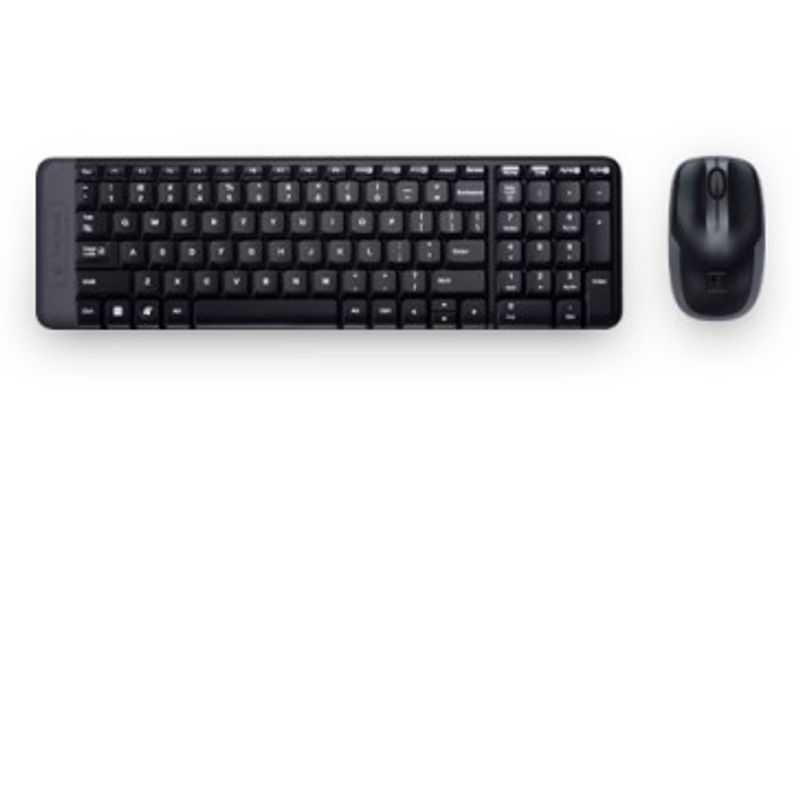 LOGITECH MK220 Kit de Teclado y Mouse LOGITECH MK220 Estándar Negro 10
