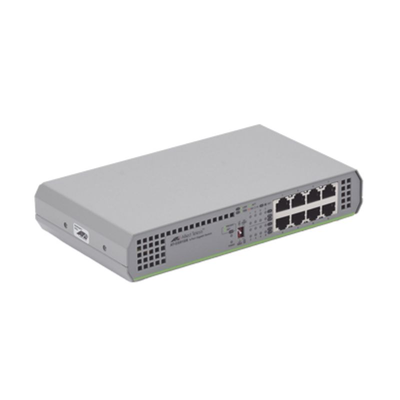 ALLIED TELESIS AT-GS910/8-10 Switch Gigabit No Administrable 8 Puertos
