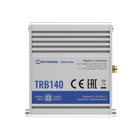 Teltonika TRB140 Router Industrial Lte 4g Con 1 Puerto Ethernet 101001