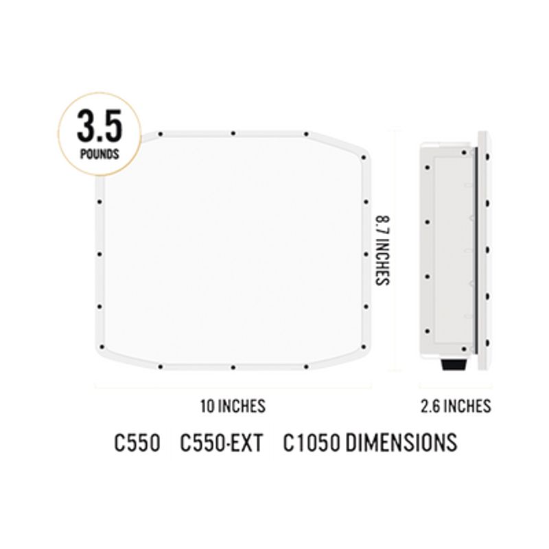 OPTEX C1050BHT Radar Spotterrf Para Una Cobertura De 1400 Metros
