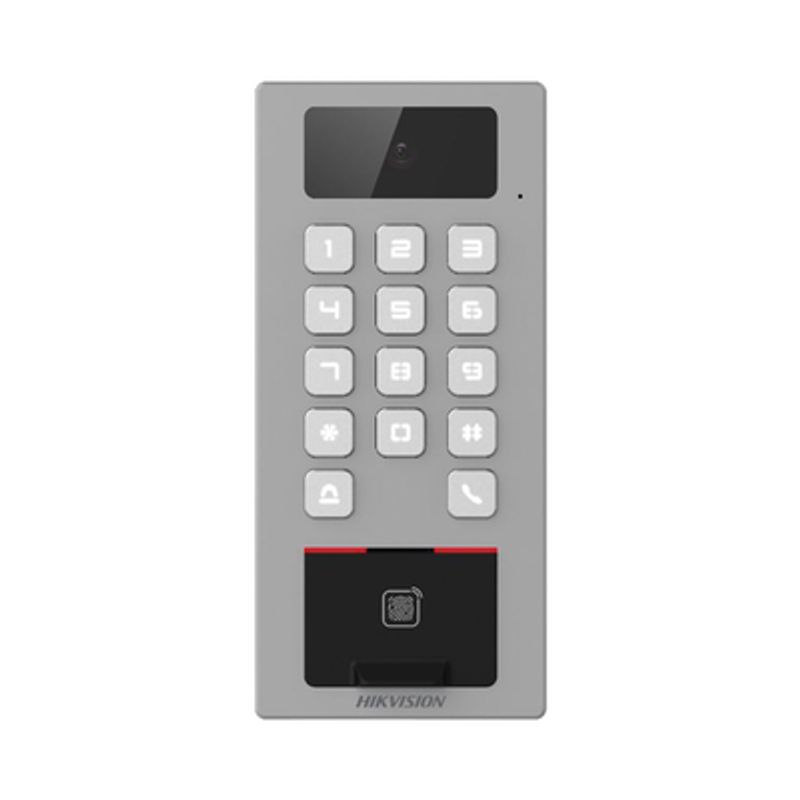HIKVISION DS-K1T502DBFWX-C Lector Biometrico Con Teclado Para Exterior
