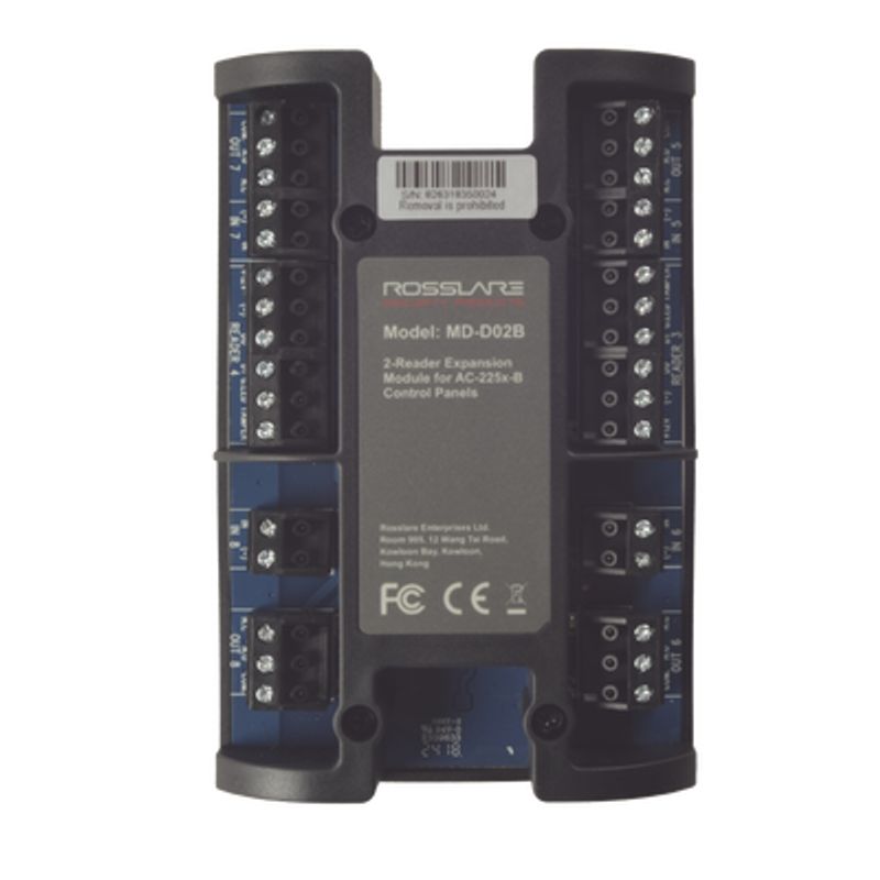 ROSSLARE SECURITY PRODUCTS MD-D02B Módulo Expansor De 2 Lectoras Para