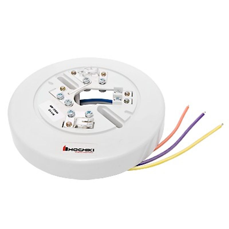 HOCHIKI HSC-4R Base De 6 Pulgadas Para Detector Soc24v Conexión A 4 Hi