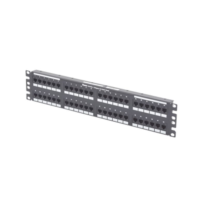 PANDUIT NK6PPG48Y Panel De Parcheo De Impacto 110 Plano Categoria 6 De