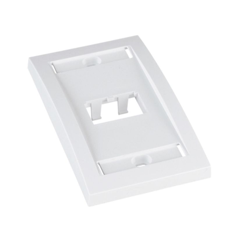 PANDUIT CFPE2WHY Placa De Pared Vertical Ejecutiva Salida Para 2 Puert