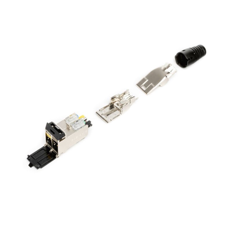 SIEMON T7F-01-1 Jack Tera Categoria 7a Con Puerta Protectora Para Apli