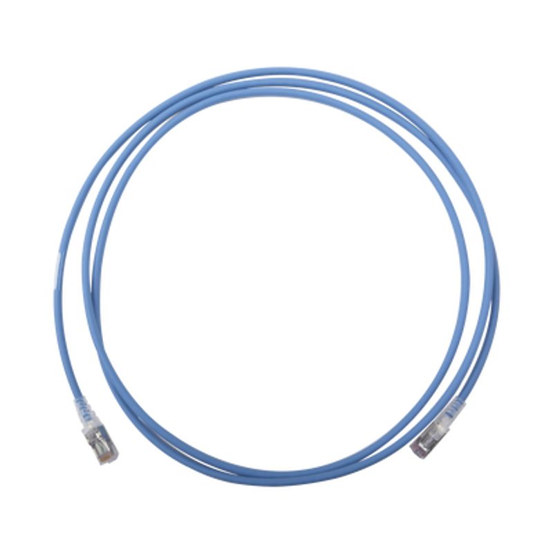 SIEMON SP6A-S07-06 Patch Cord Skinny Cat6a Blindado Sftp 7ft Diámetro