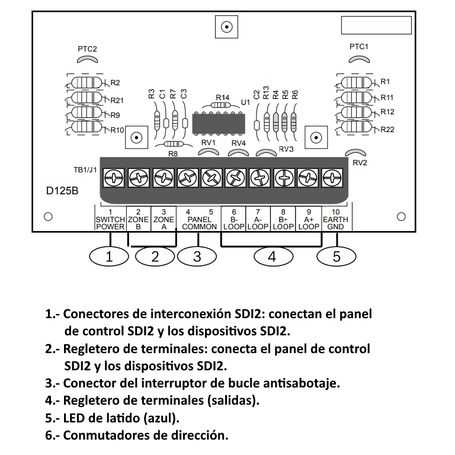BOSCH B308 Bosch Ib308 Modulo De Expansion 8 Salidas Conexion Modular