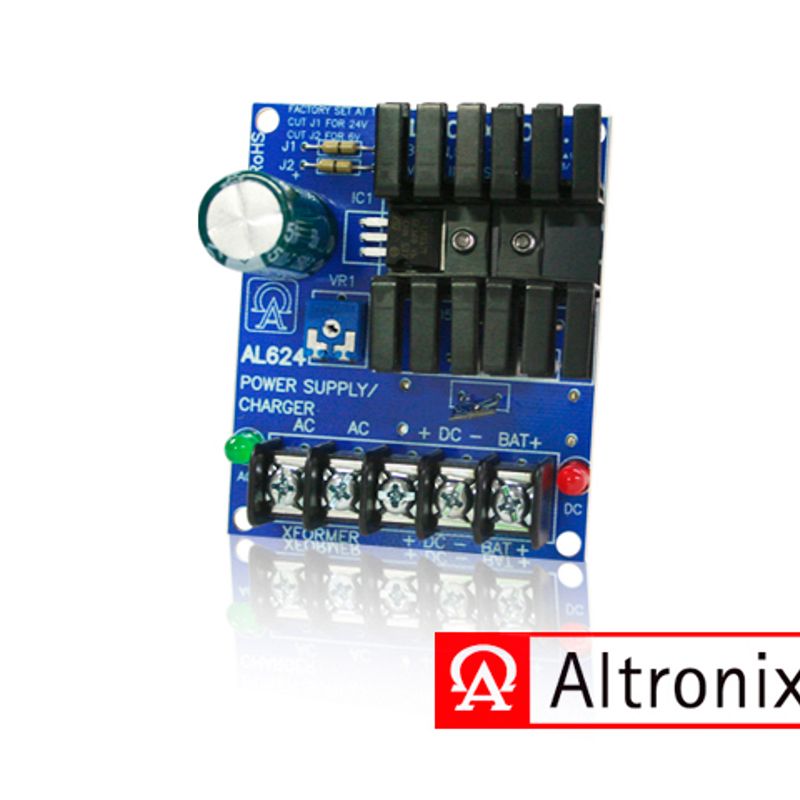ALTRONIX AL624 Fuente De Alimentacióncargador Altronix Al624 Convierte