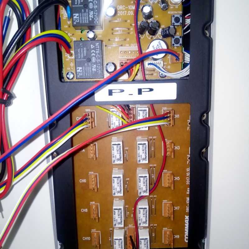 COMMAX DRC-10ML/RF1 Commax Drc10mlrf1 Frente De Calle Para 10 Apartam