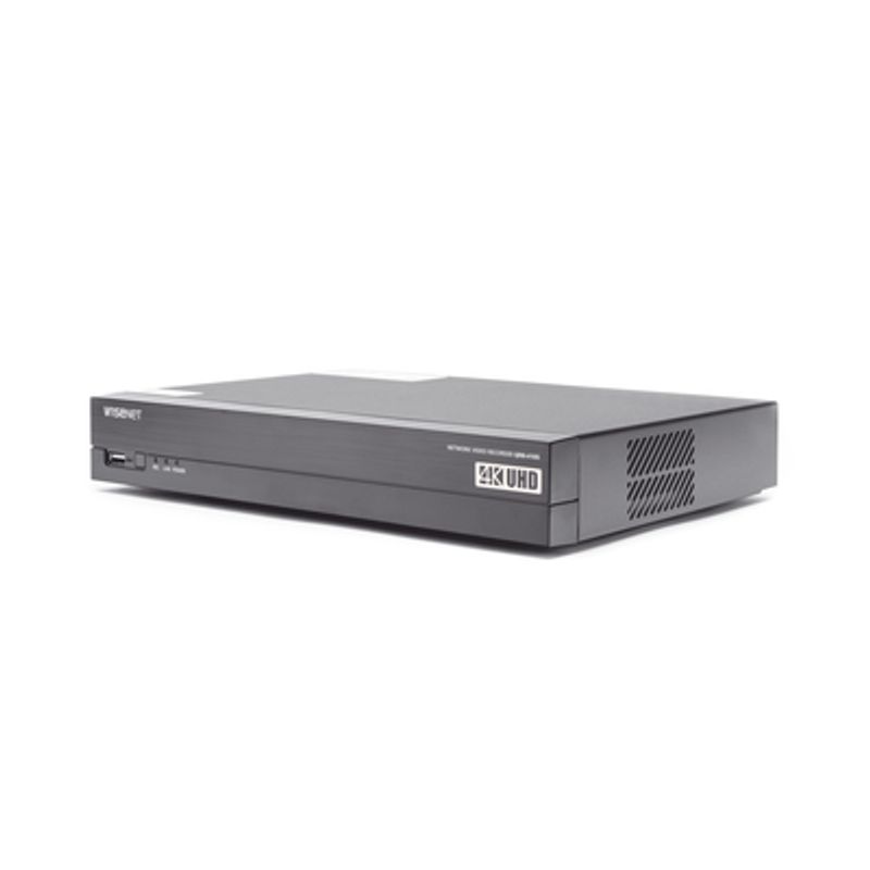 Hanwha Techwin Wisenet QRN-410S Nvr 8 Megapixel 4 Canales H265 P2p