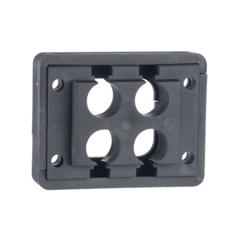 PANDUIT CEST1-B4 Pasacables De 4 Orificios De Marco Rectangular De 181