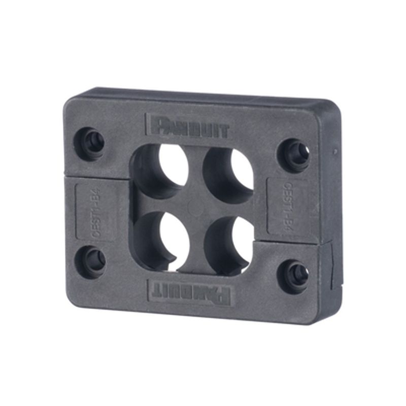 PANDUIT CEST1-B4 Pasacables De 4 Orificios De Marco Rectangular De 181